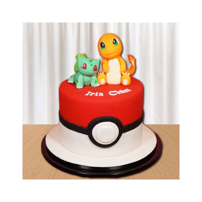 order Pokemon theme cake online| Chocolate truffles cake online in India